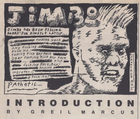 Introduction to ‘Jimbo’ (1982) | GreilMarcus.net