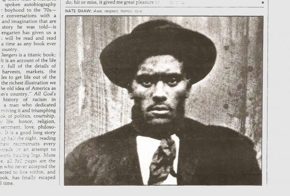 The Strange Power of Nate Shaw (01/08/75) | GreilMarcus.net